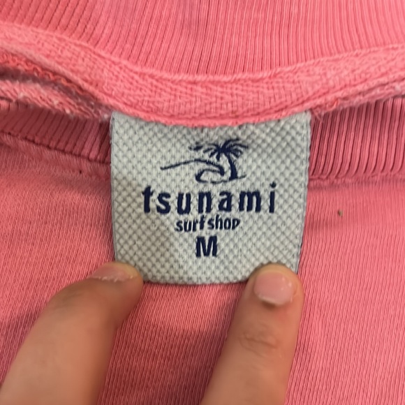 Tsunami Surf Shop | Sweaters | Vintage Tsunami Surf Shop Pink Myrtle ...